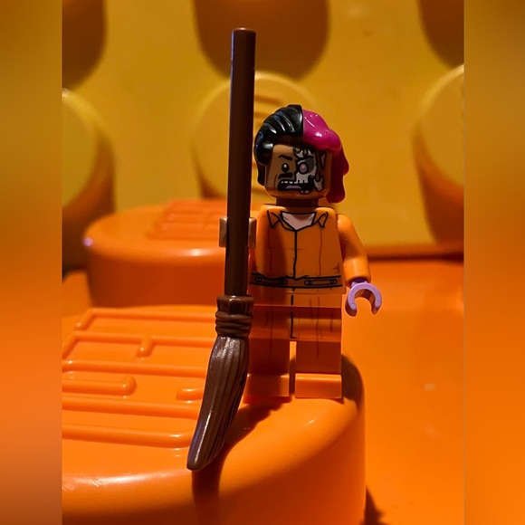 Lego | Toys | Lego Batman Twoface Prison Jumpsuit Minifigure | Poshmark